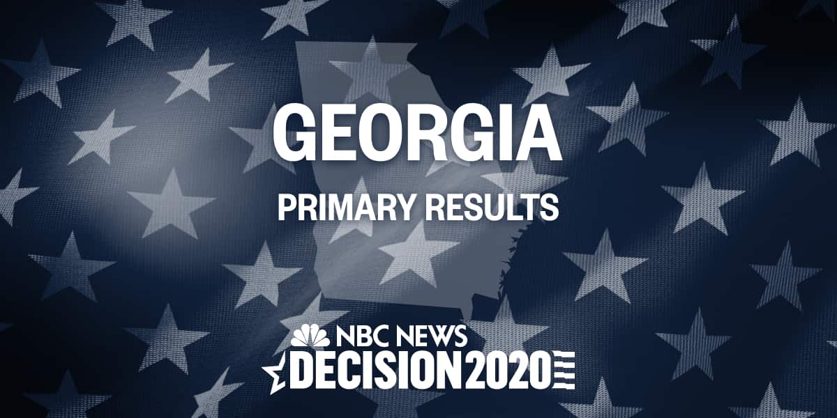 Georgia Primary Results 2020 | Live Election Map