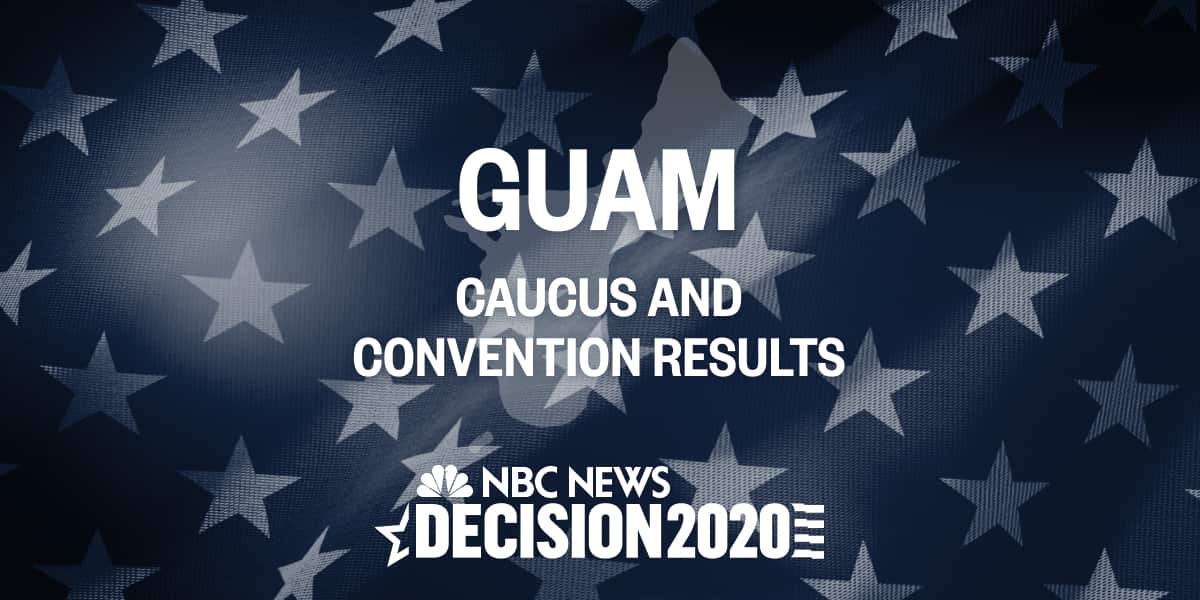 Guam Primary Caucus Results 2020 | Live Election Map