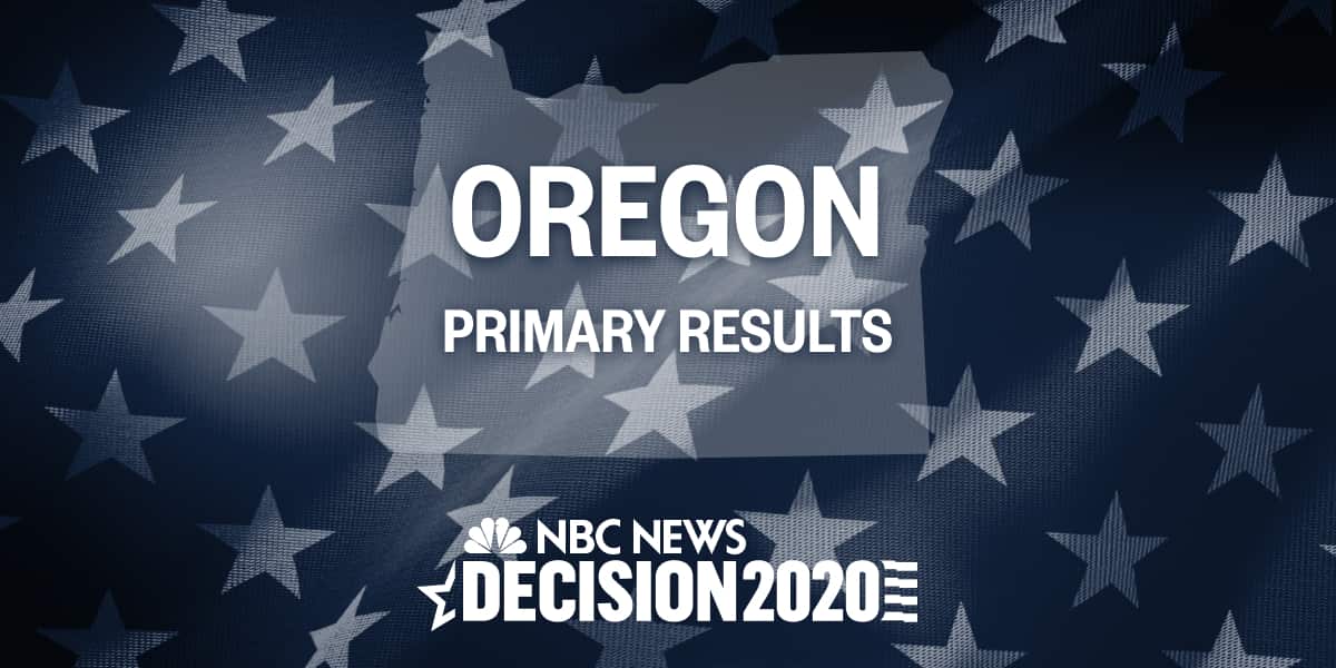 Oregon Primary Results 2020 | Live Election Map