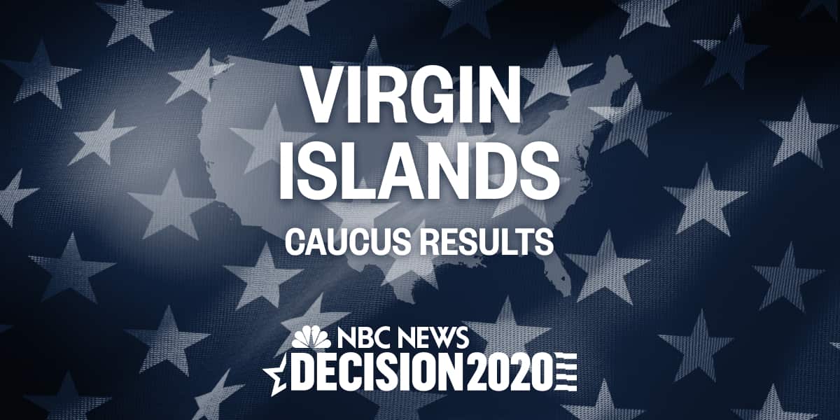 Virgin Islands Primary Caucus Results 2020 | Live Election Map