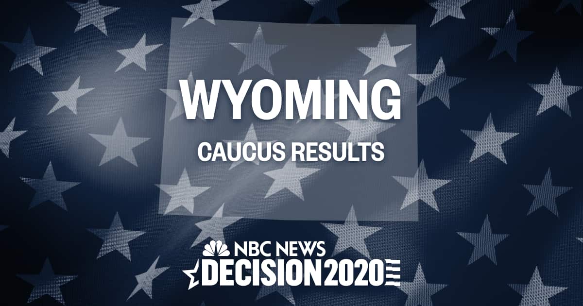 Wyoming Primary Caucus Results 2020 | Live Election Map